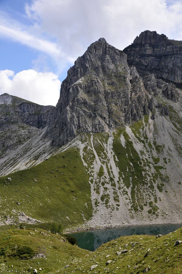 Mountain peak stock image. Image of scandinavian, northern - 2354603