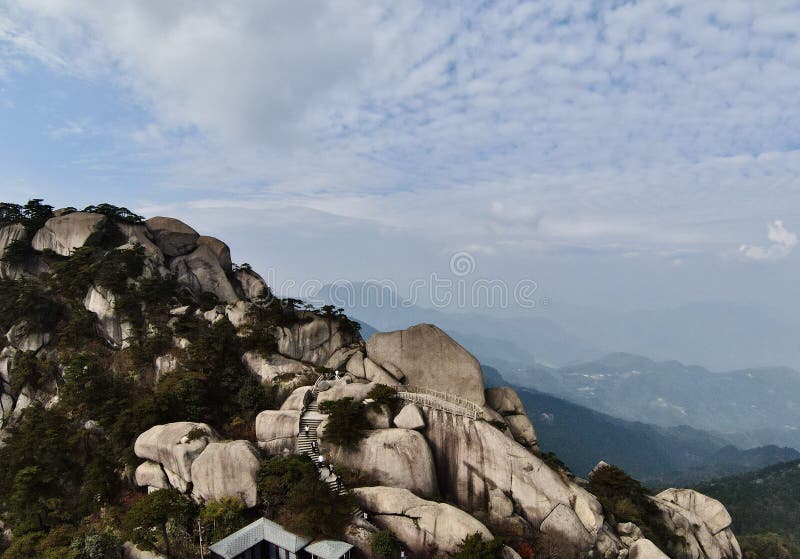 Jushi Mountain stock image. Image of alps, rock, geology - 361504313