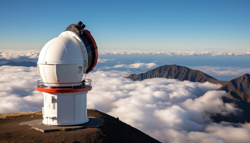 Mountain Peak, Snow, Sky, Telescope, Exploration, Panoramic View ...