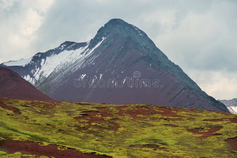 Mountain peak by spring stock photo. Image of rocky - 176344314