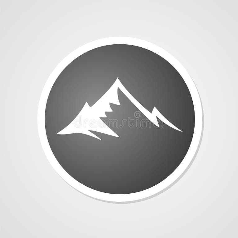 Peak Symbol Stock Illustrations – 57,689 Peak Symbol Stock ...