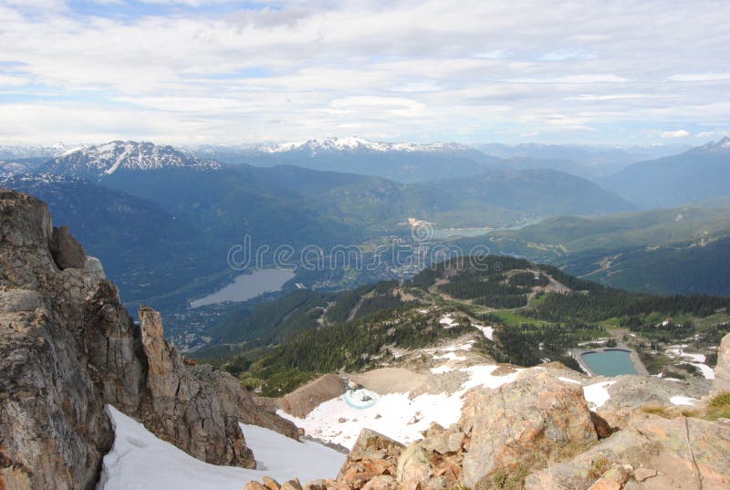 Mountain peak, Whistler stock photo. Image of whistler - 21342086