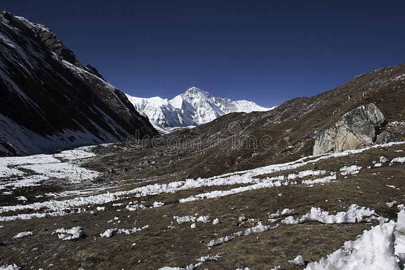 Mountain stock photo. Image of extrme, summit, asia, valley - 56064800