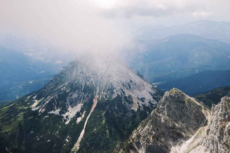 Mountain pick stock image. Image of hill, summer, landscape - 27844151