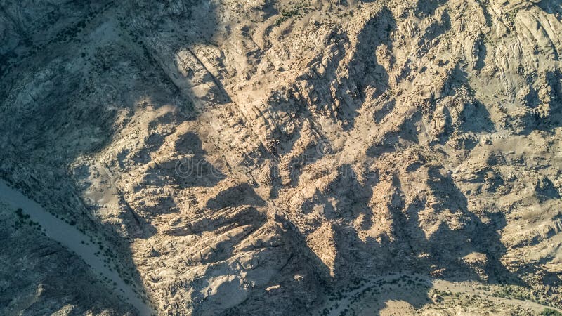 Mountain Plateau in Mongolia Aerial View Stock Image - Image of ...