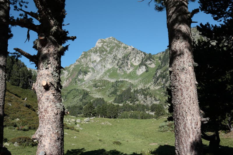 Mountain in Pyrenees stock photo. Image of landscape - 11952668