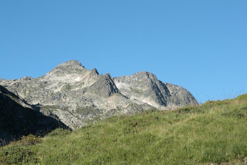 Mountain in Pyrenees stock image. Image of trekking, nature - 28045919