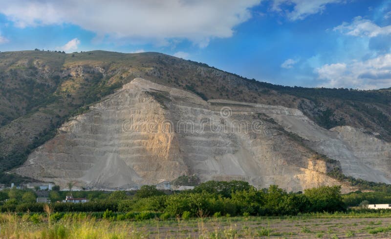 Extraction of Natural Resources. Harm To the Environment Stock Image ...