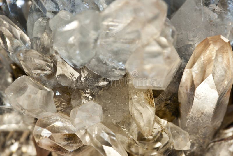Mountain quartz crystal stock image. Image of minerals - 22104357