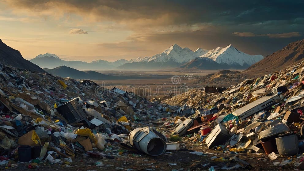 Garbage Dump Mountains Stock Illustrations – 398 Garbage Dump Mountains ...