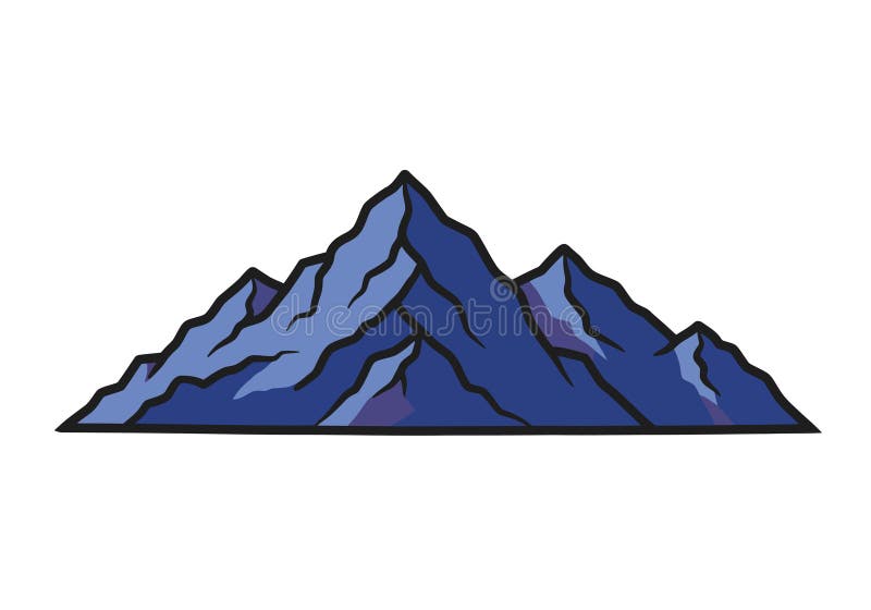 Mountain Range Clip Art Stock Illustrations – 992 Mountain Range Clip ...