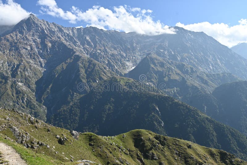 Mountain Range stock photo. Image of ridge, hill, alps - 266134426