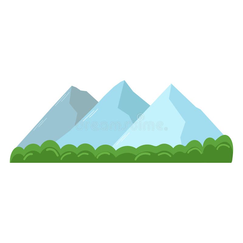 Mountain Range Icon Clipart Avatar Logotype Isolated Illustration Stock ...