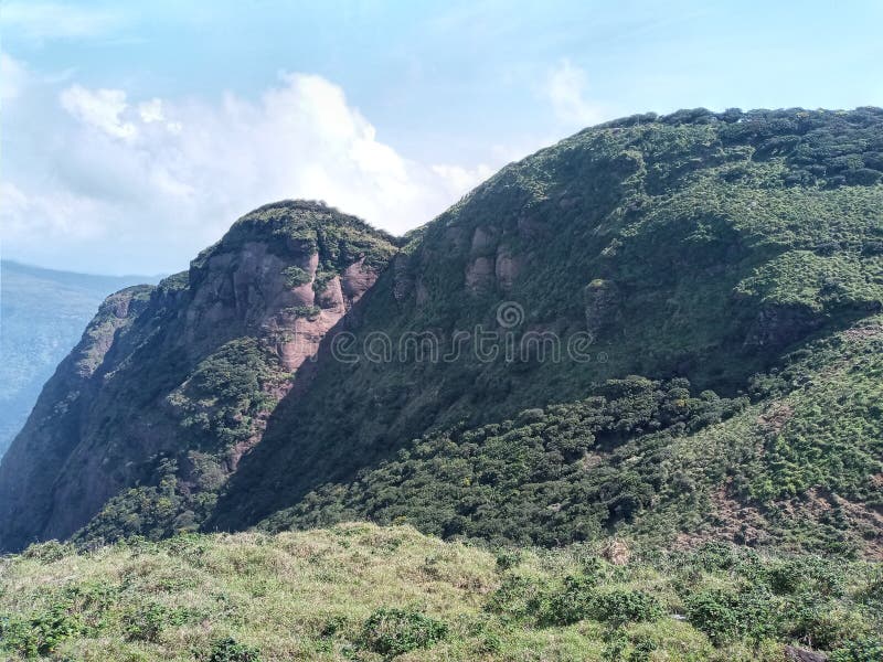 Mountain Range - Knuckles Sri Lanka Stock Image - Image of hill ...