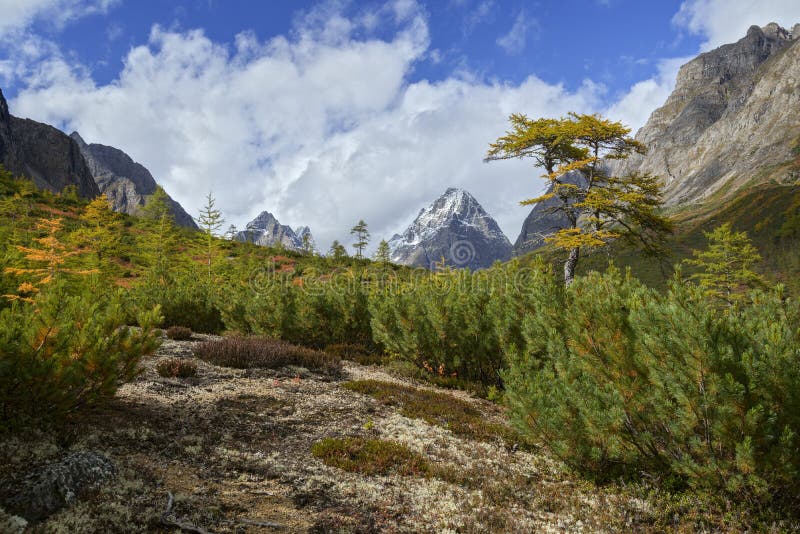 Mountain range Kodar stock photo. Image of siberia, rock - 47145136