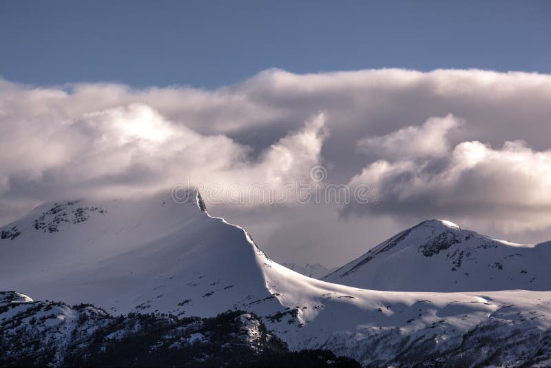 Norway - Waterfall in Hellesylt Stock Image - Image of norwegian ...