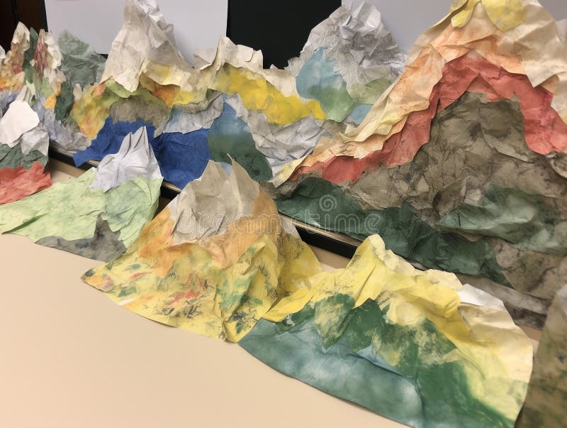 Torn Paper Mountain Stock Illustrations – 193 Torn Paper Mountain Stock ...