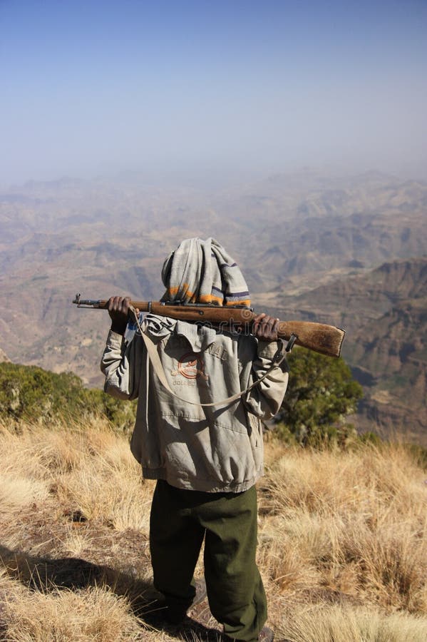 Mountain ranger editorial photo. Image of ranger, ethiopia - 33774296