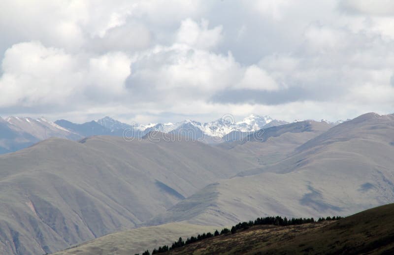 Mountain ranges stock photo. Image of cold, asian, high - 76969158