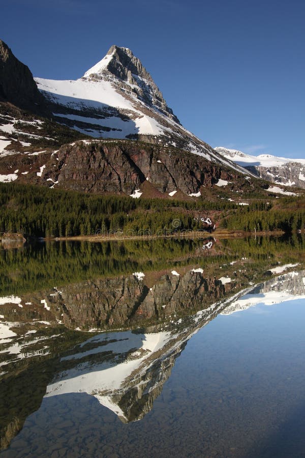 Mountain reflection stock image. Image of skies, parks - 25192731