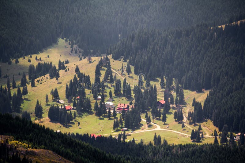 Mountain resort stock image. Image of panorama, beautiful - 32159999