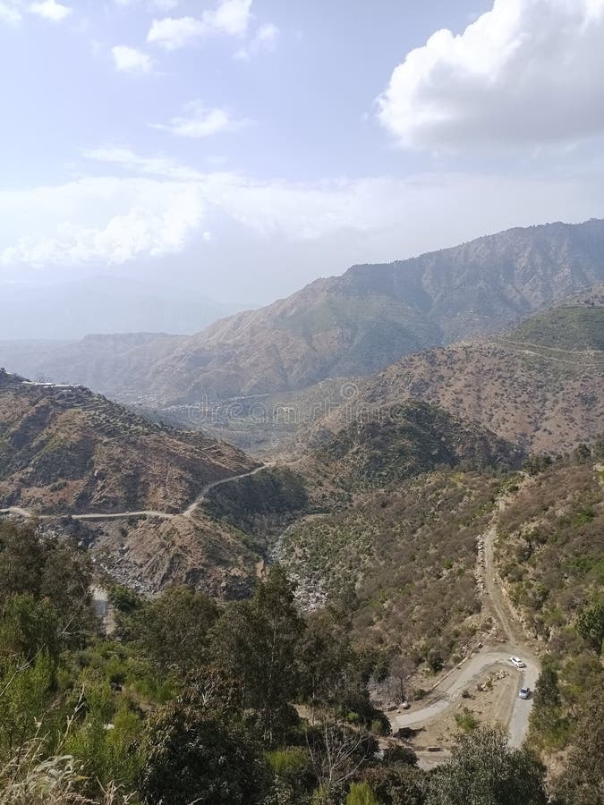 Mountain Revine Roads Trees Stock Image - Image of roads, mountain ...