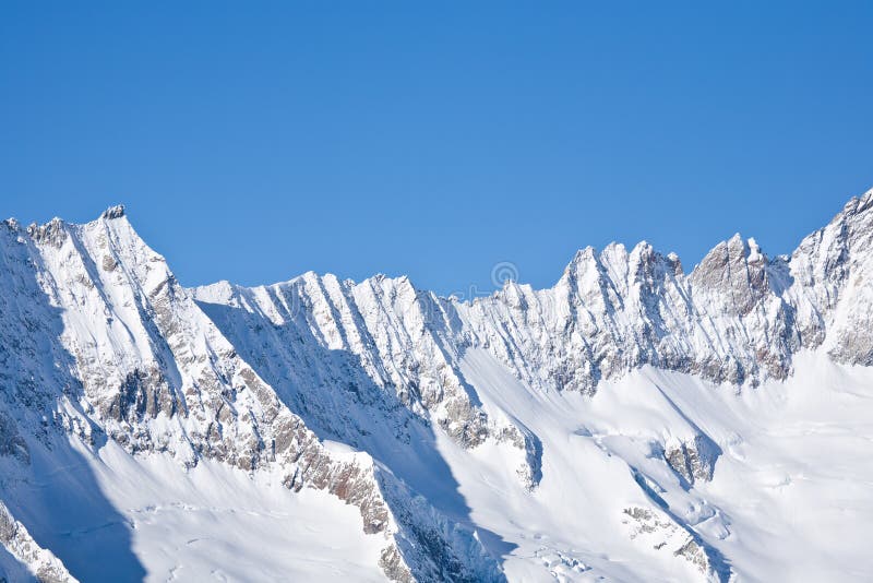 Mountain Ridge stock photo. Image of power, snow, winter - 16708096