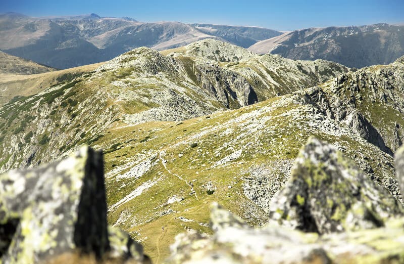 Mountain Ridge Landscape stock image. Image of green - 59681209