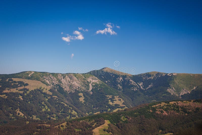 Mountain ridge stock image. Image of plain, wilderness - 197043589