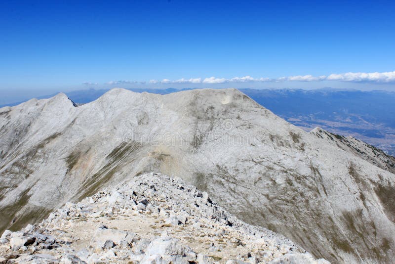 Mountain Ridge View from the Top of Peak 8 at Breckenridge Ski Resort ...