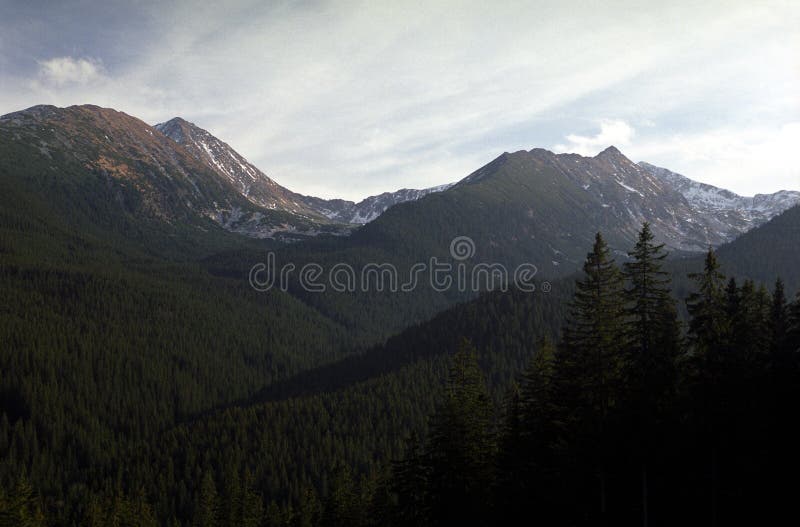 Mountain ridges stock photo. Image of nature, green, mountain - 12878742