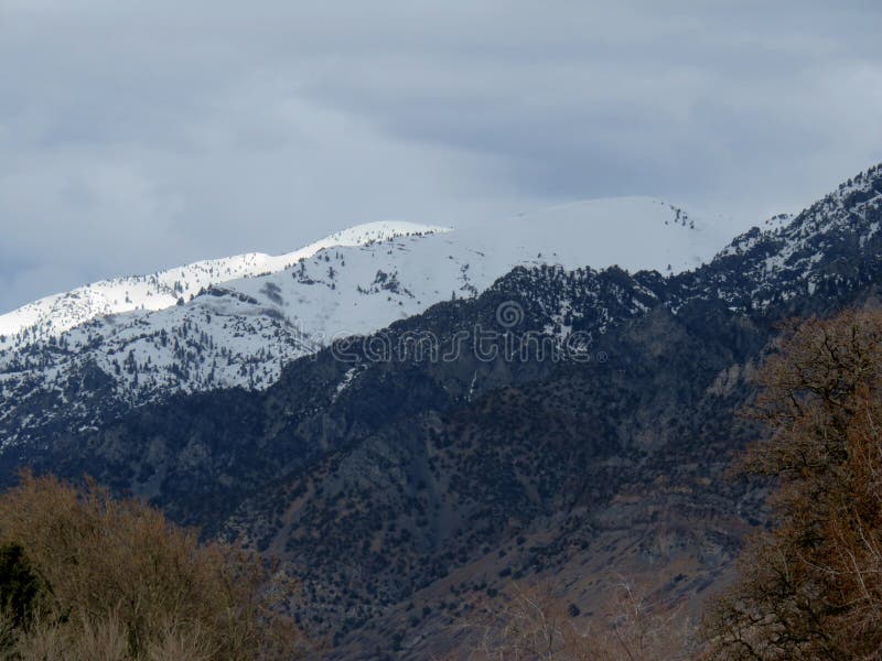 Mountain Ridges stock photo. Image of freeze, ridges - 87967516