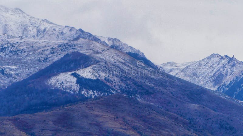 High mountain top stock image. Image of snow, rila, mountain - 104671533