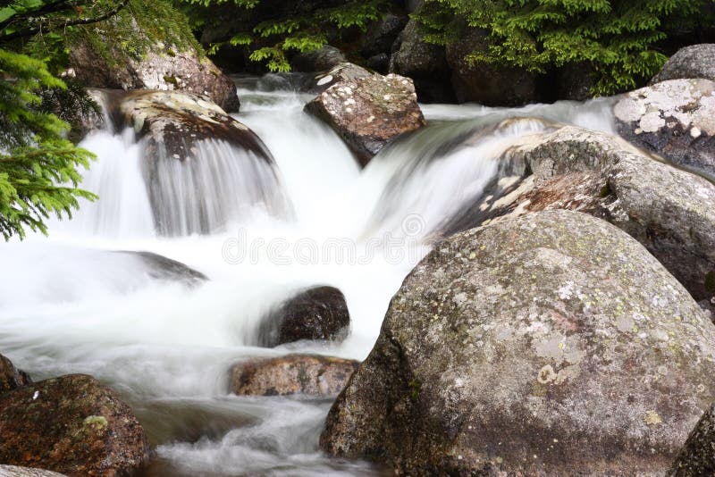 Mountain River stock photo. Image of peaceful, freedom - 5808028