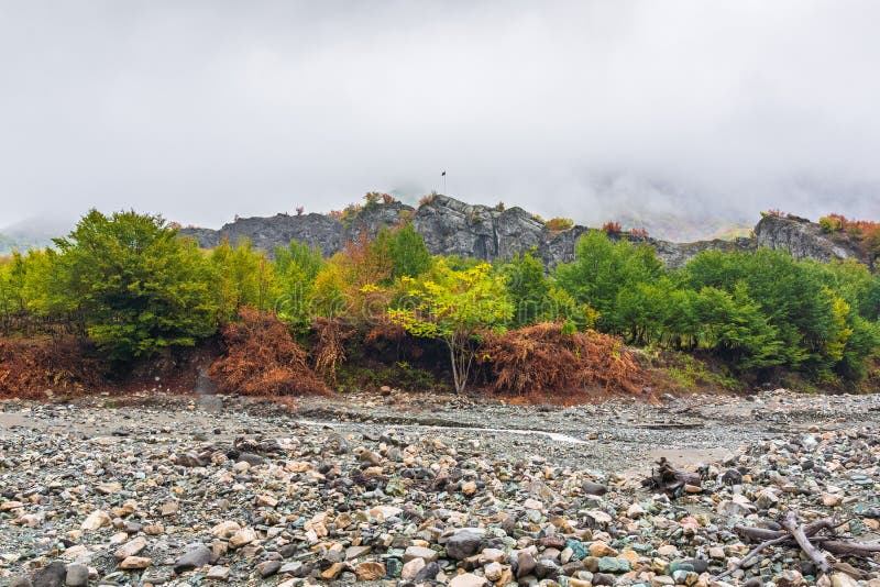 Mountain River Bed in Autumn Season Stock Photo - Image of azerbaijan ...