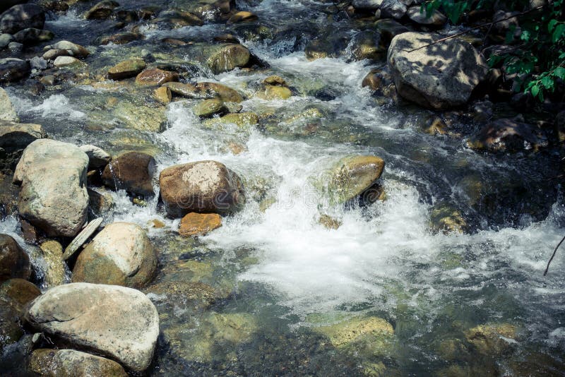 Mountain river close-up stock image. Image of close, rock - 75696587