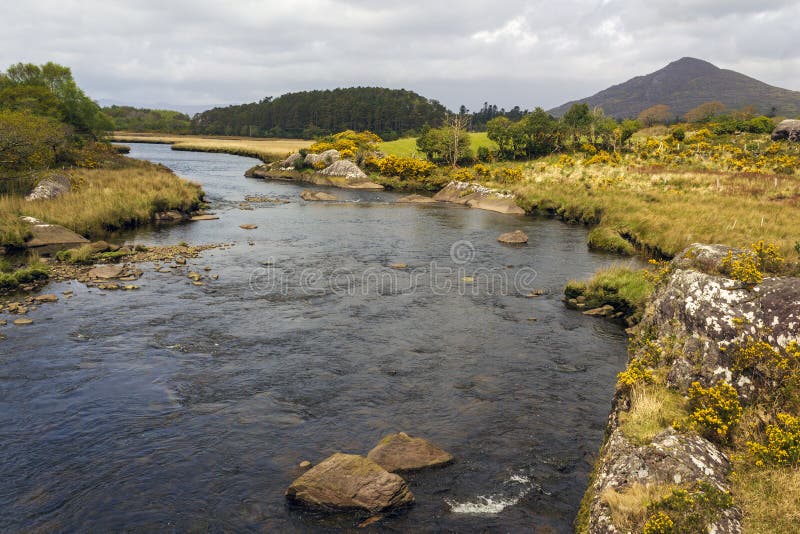 Mountain River in County Cork Stock Photo - Image of outdoor, landscape ...