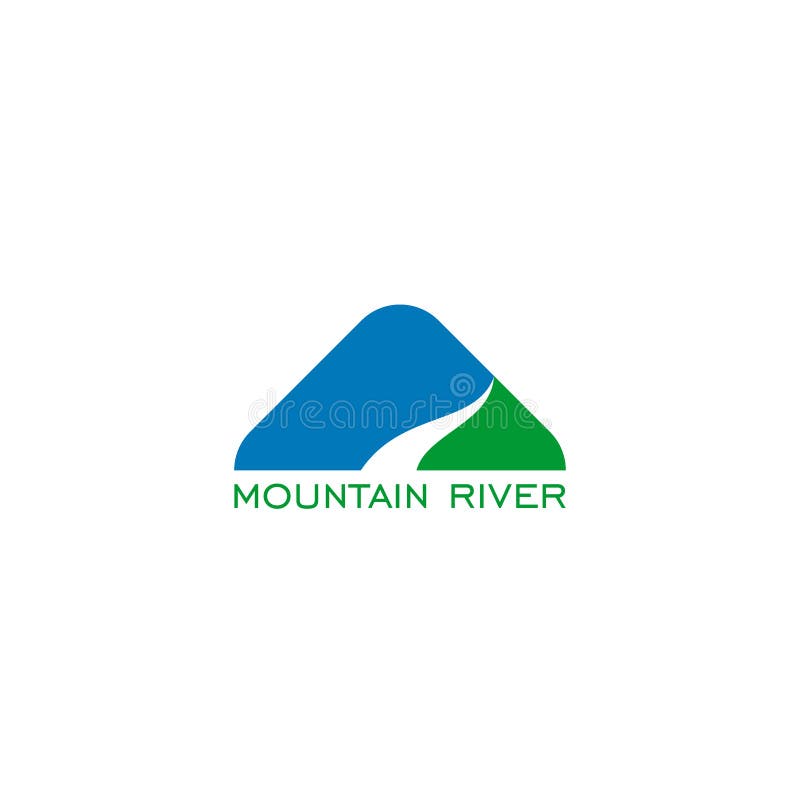 Mountain Spring Water Logos Set. Stock Vector - Illustration of drink ...