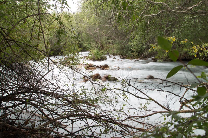 Mountain river in nature stock photo. Image of range - 109187412