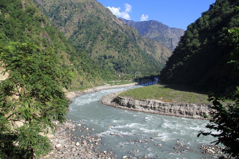 Mountain river stock image. Image of river, motion, ravine - 36013709