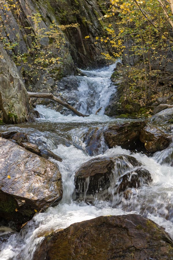 Mountain River among the Rocks Stock Image - Image of clean, rocky ...