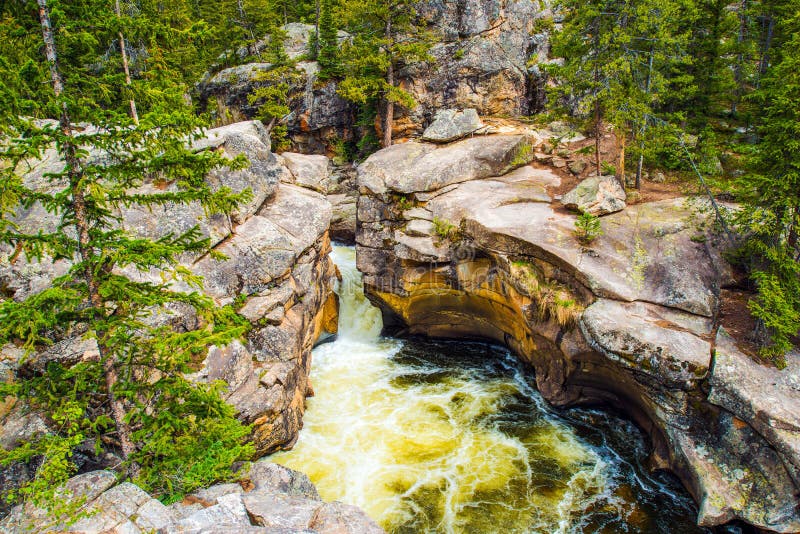 River Rush stock photo. Image of time, falling, nature, cliff - 11668