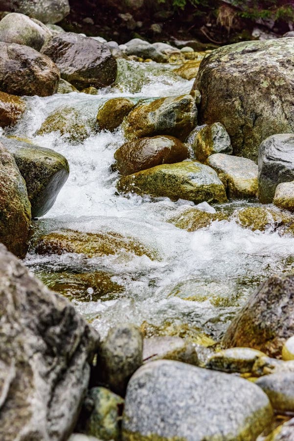 Mountain river stones stock photo. Image of scenery, spring - 90436040