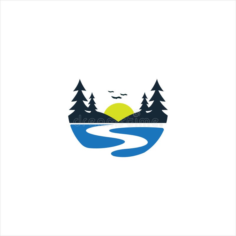 Mountain Tree River Logo Stock Illustrations – 6,926 Mountain Tree ...