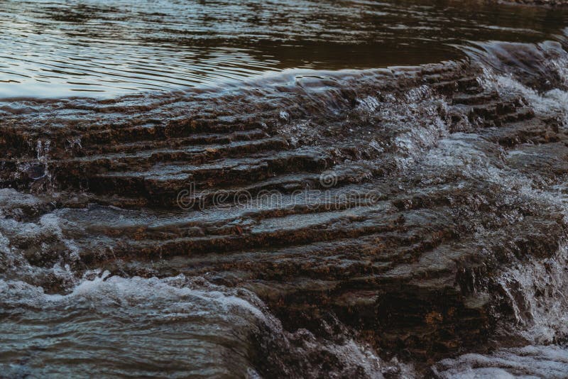 Mountain river surface stock photo. Image of rock, lake - 243706194