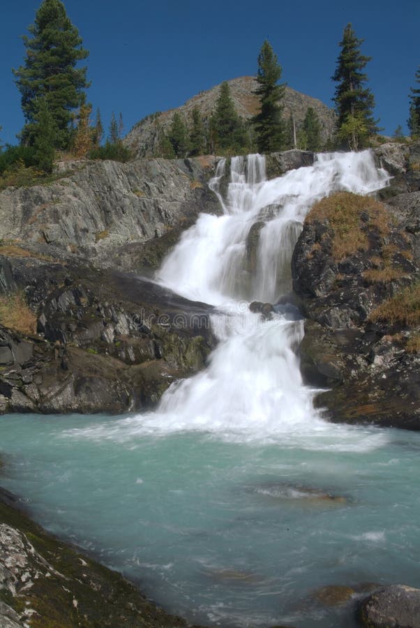 Mountain River with the Thresholds Stock Image - Image of advanture ...