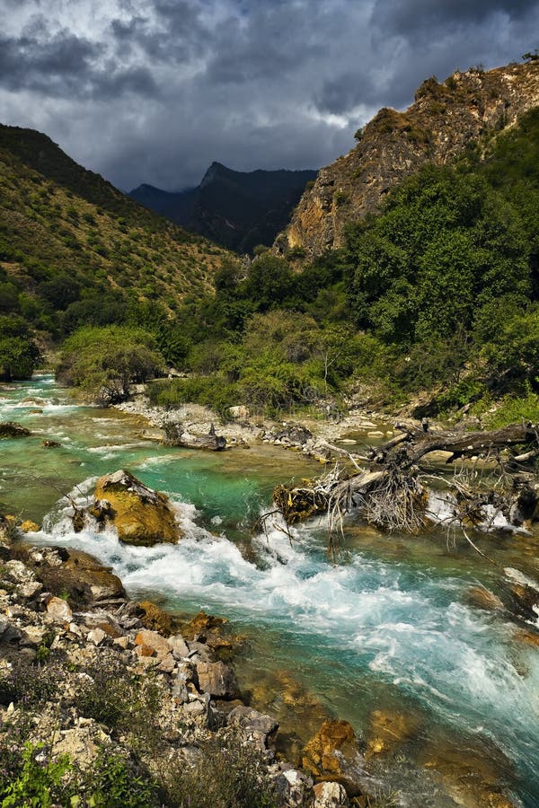Mountain river vein stock image. Image of mountain, chinese - 22513299