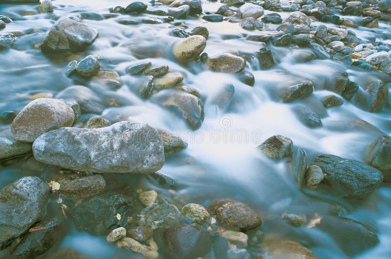 The Mountain River with Water. Stock Image - Image of mountain, flowing ...