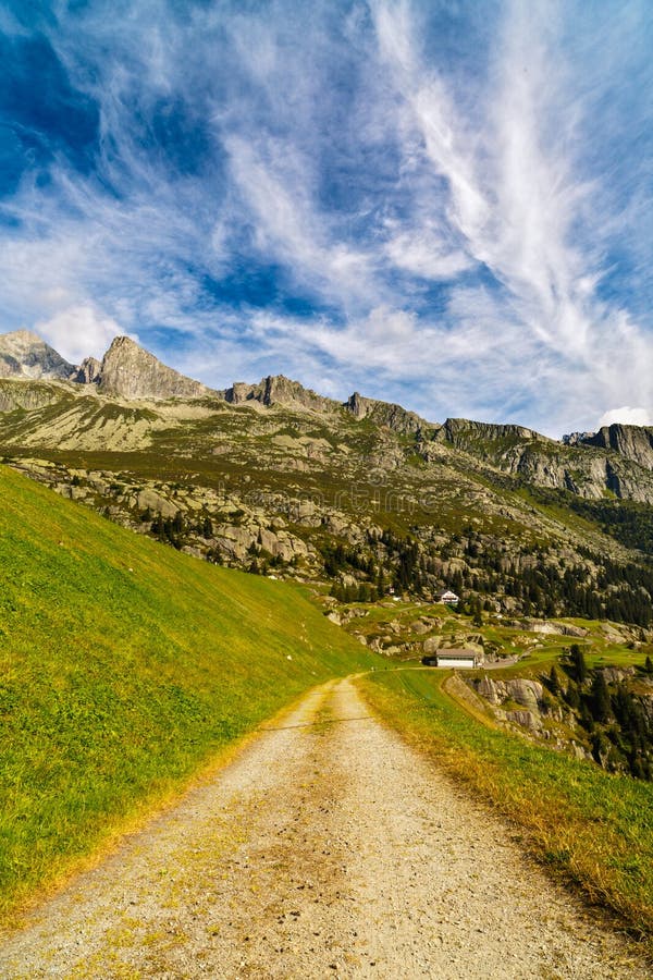 A mountain road stock image. Image of nature, landscape - 89952893