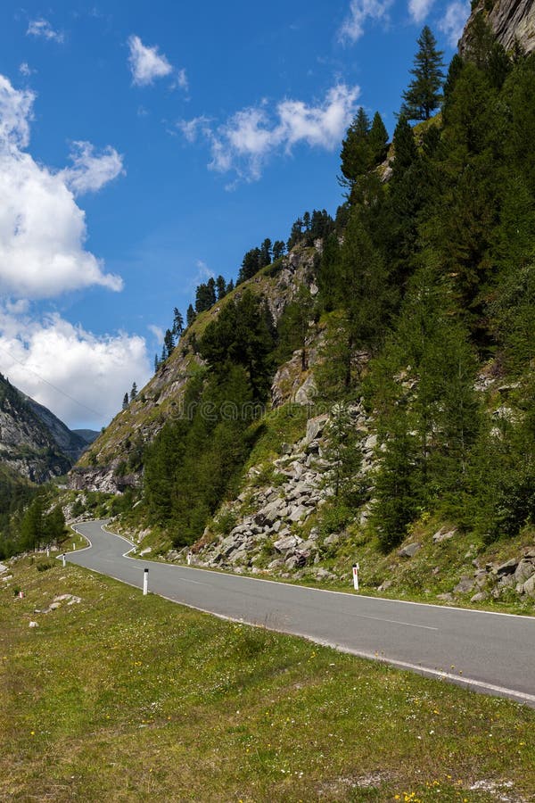 Mountain road. stock photo. Image of curve, landscape - 30889592